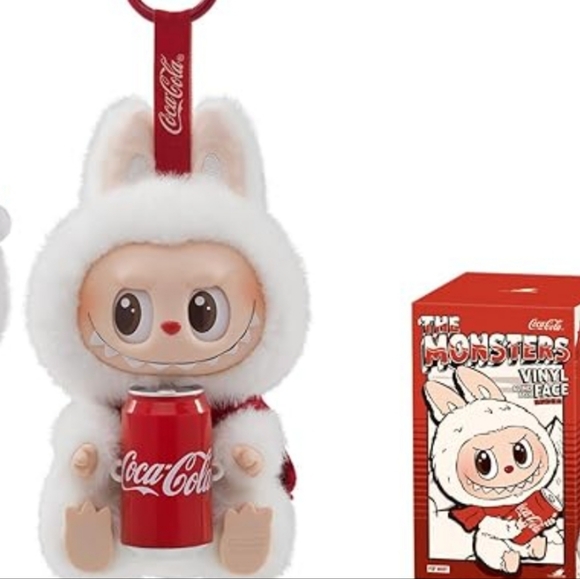 POP MART | Toys | White And Red Coca Cola Action Figure Playset From ...